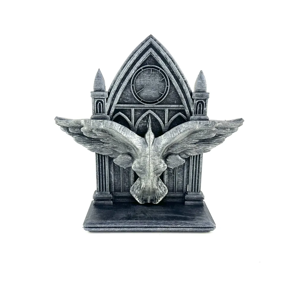 The Crow Cathedral Shelf - Free 3D Print Model - MakerWorld