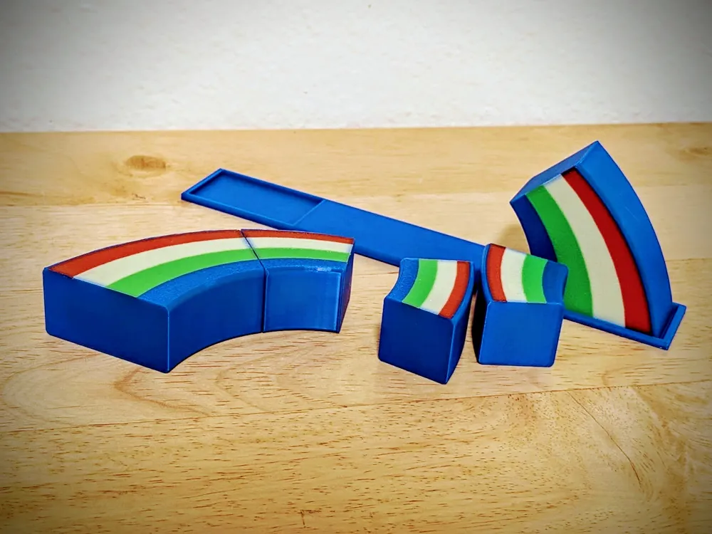 Rainbow Keystone Arch Build Set by Tacitus Kilgore - MakerWorld