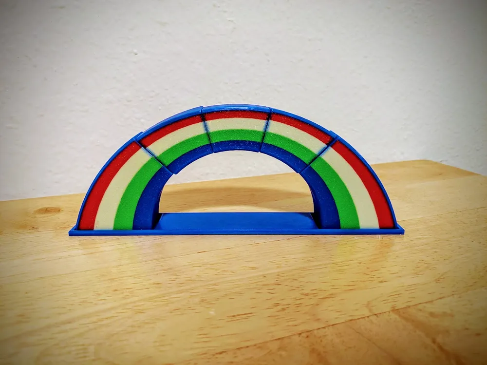 Rainbow Keystone Arch Build Set by Tacitus Kilgore - MakerWorld