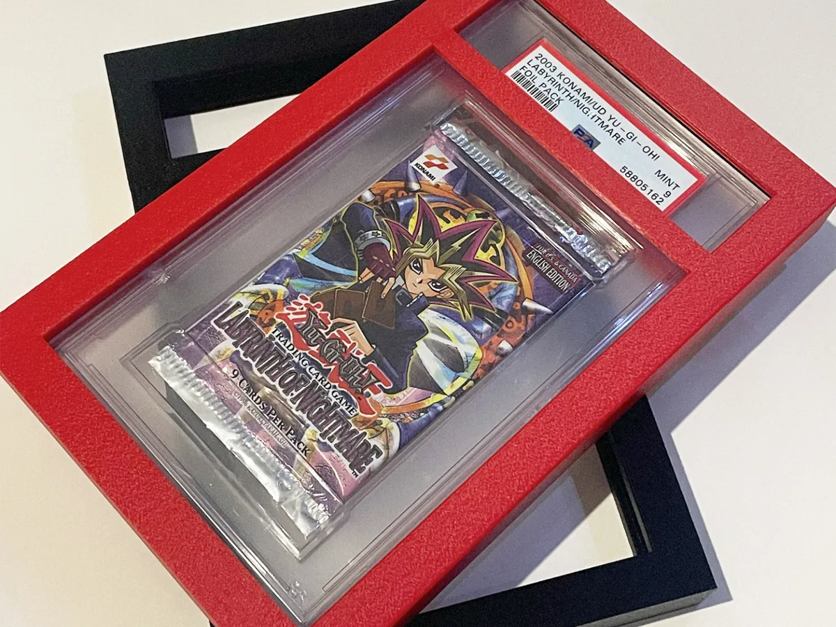 PSA Graded Booster Pack Display Case - 3D Printed - Free 3D Print Model ...