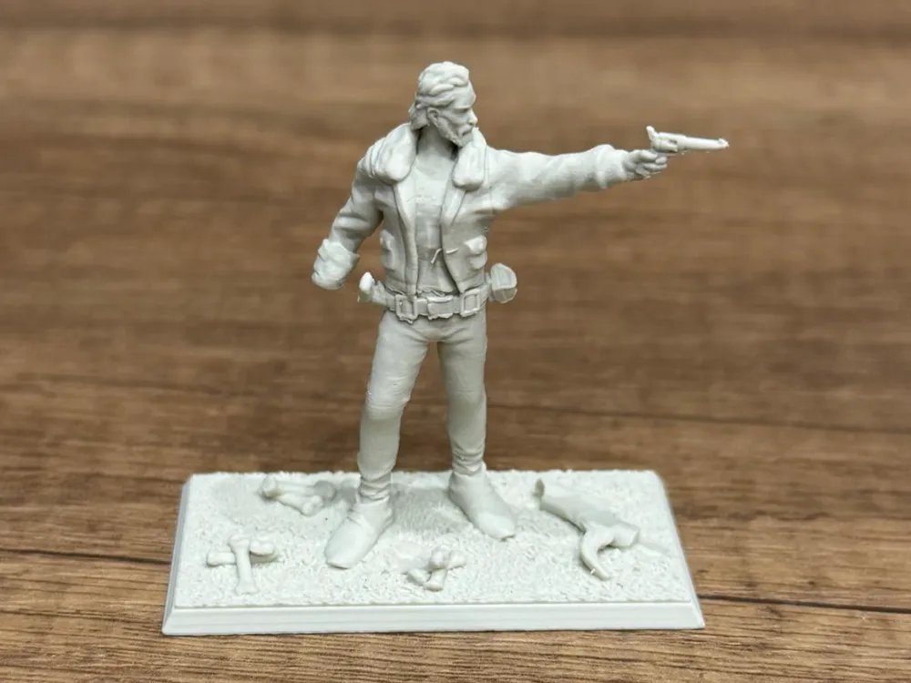 Rick Grimes The Walking Dead - Free 3D Print Model - MakerWorld