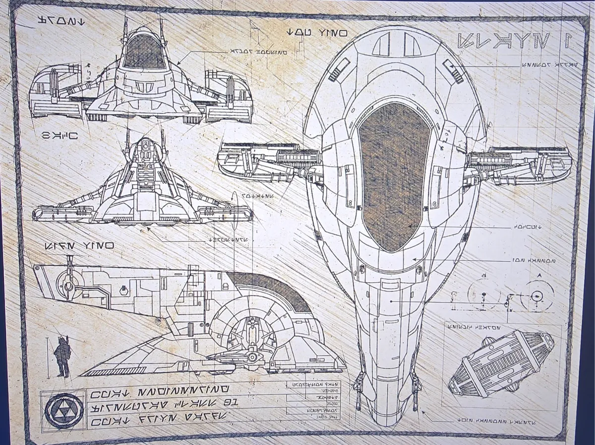 Slave 1 Blueprint - Free 3D Print Model - MakerWorld