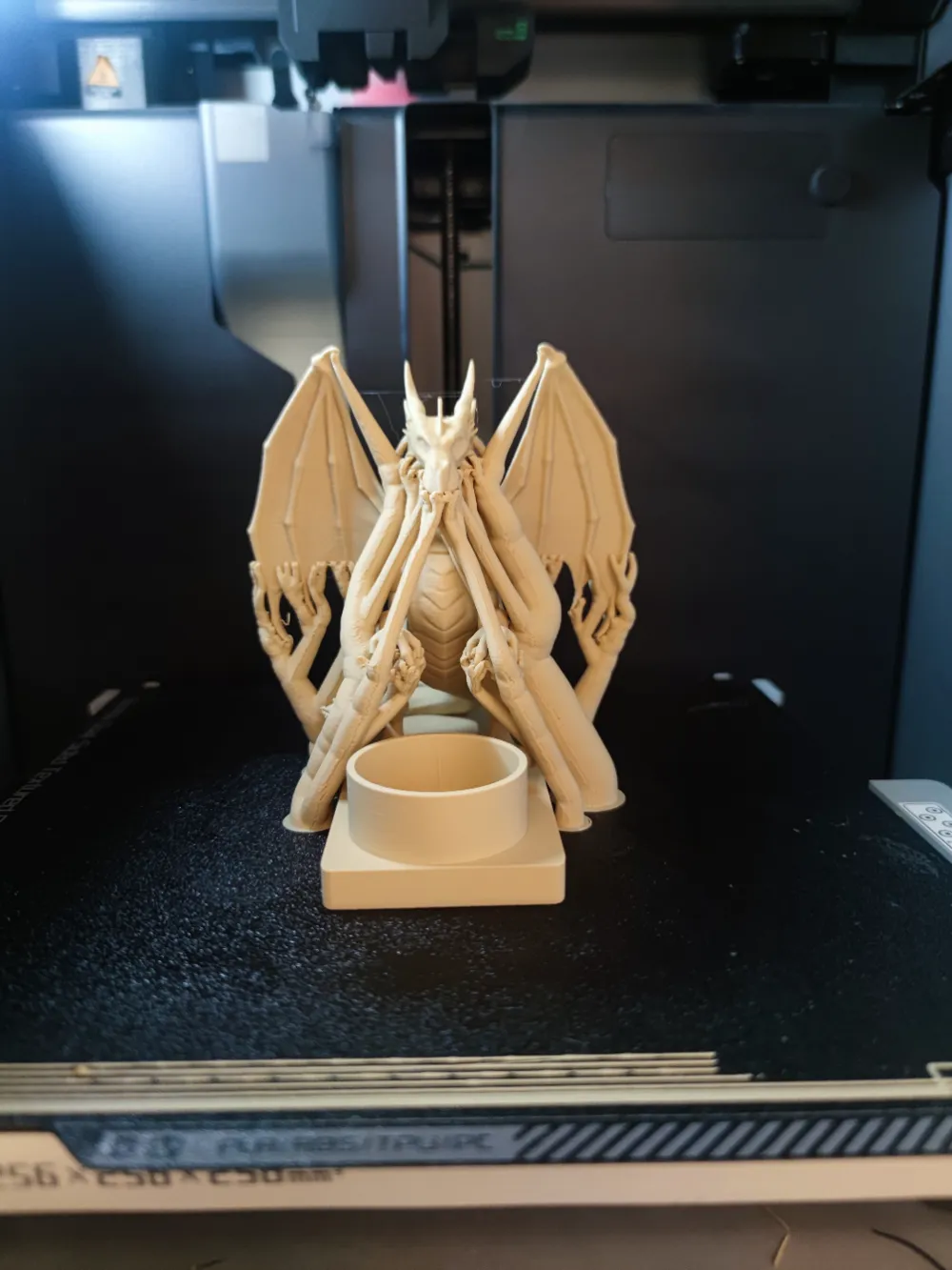 Dragon Guardian of Light - Fantasy Candle Holder by Eclipse 3DMakerWorld: Download Free 3D Models