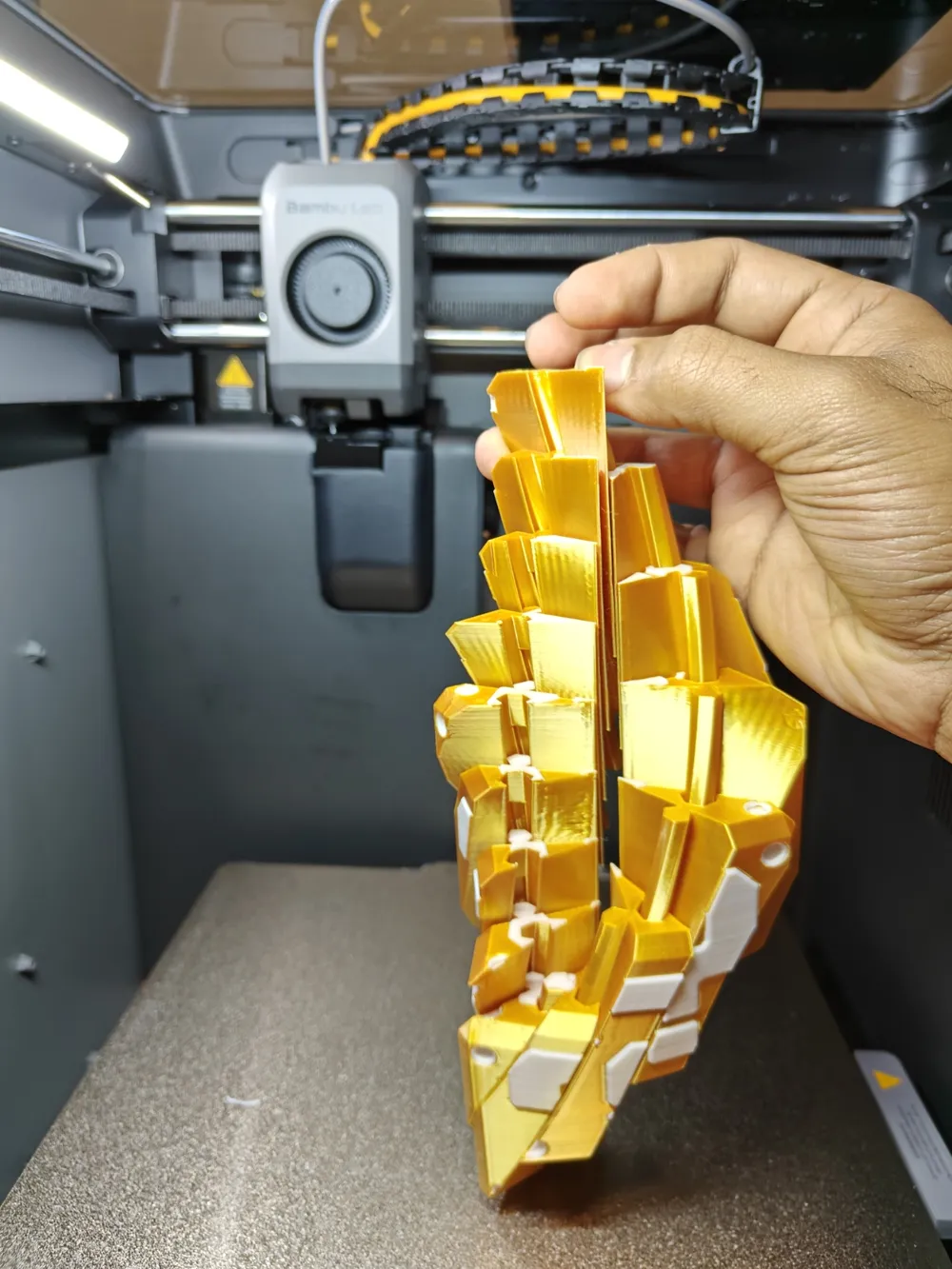 Golden Question Block Twisty Fidget - Free 3D Print Model - MakerWorld