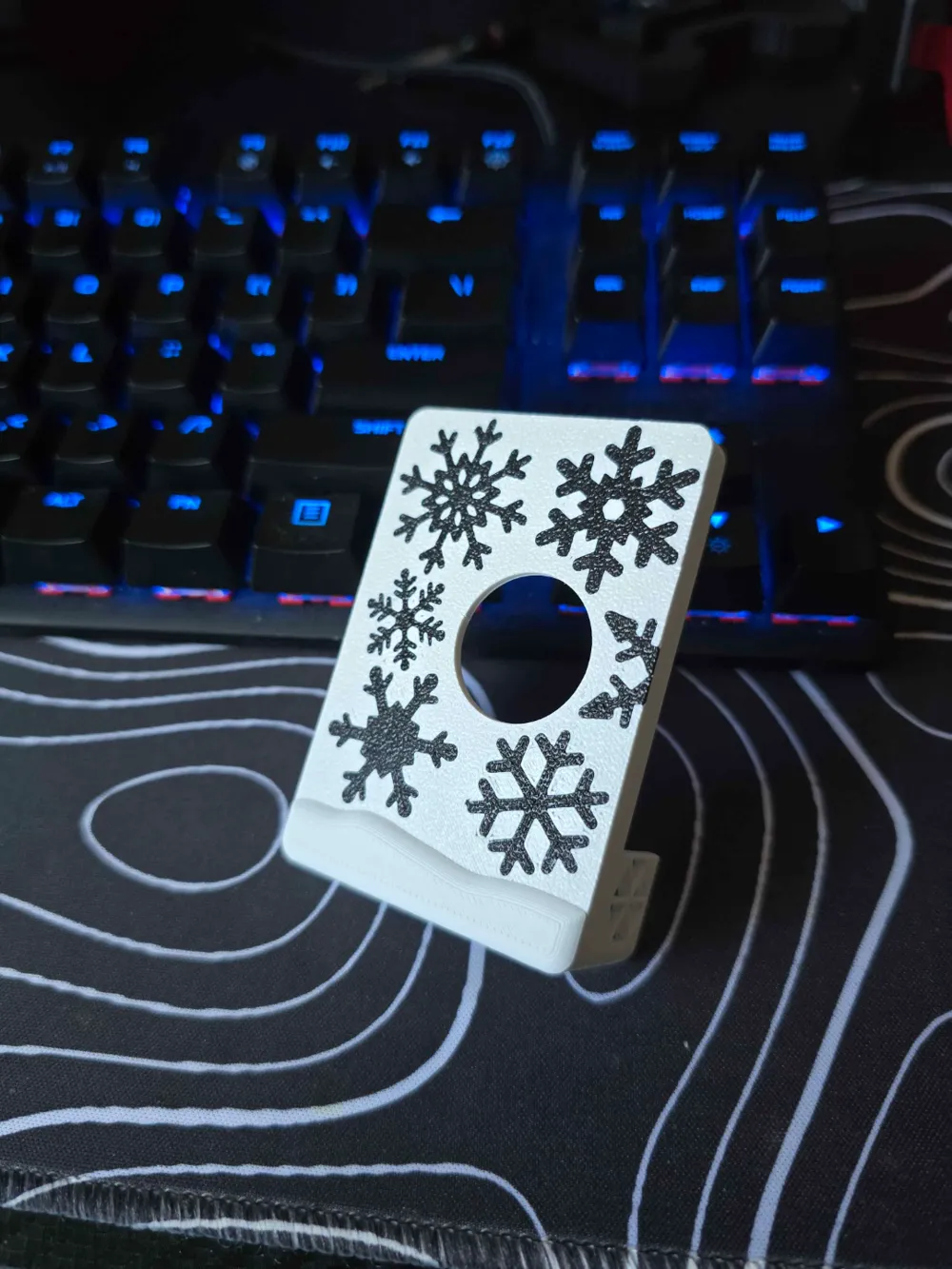 A1 Christmas Extruder Front Cover by SPosavec - MakerWorld