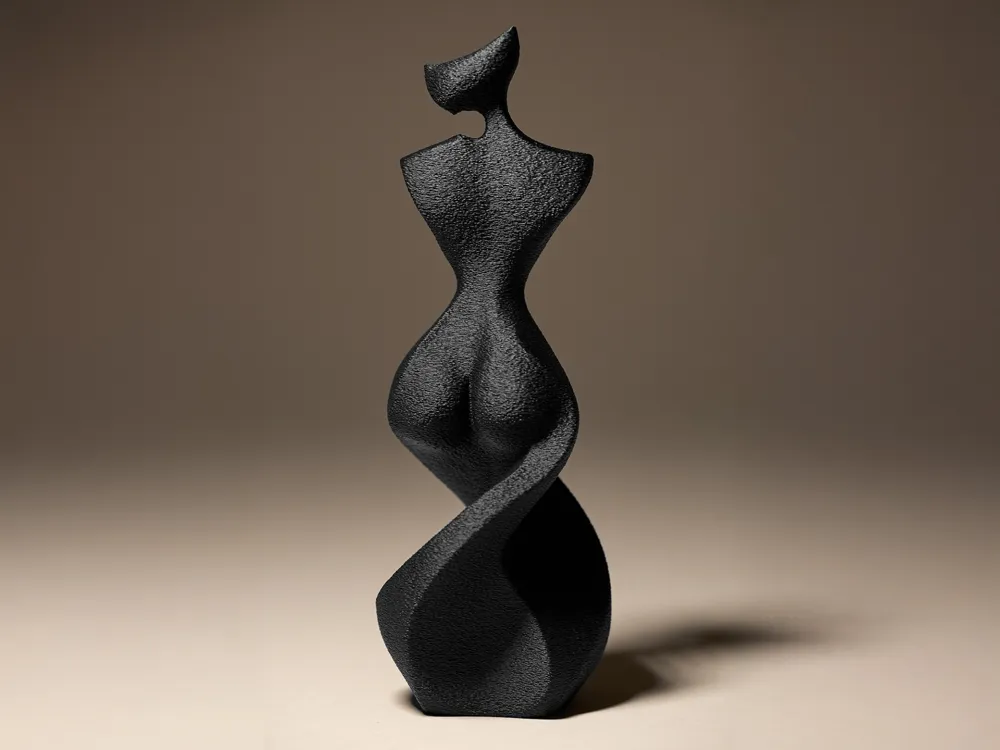 Abstract Woman Sculpture by 29FLO - MakerWorld