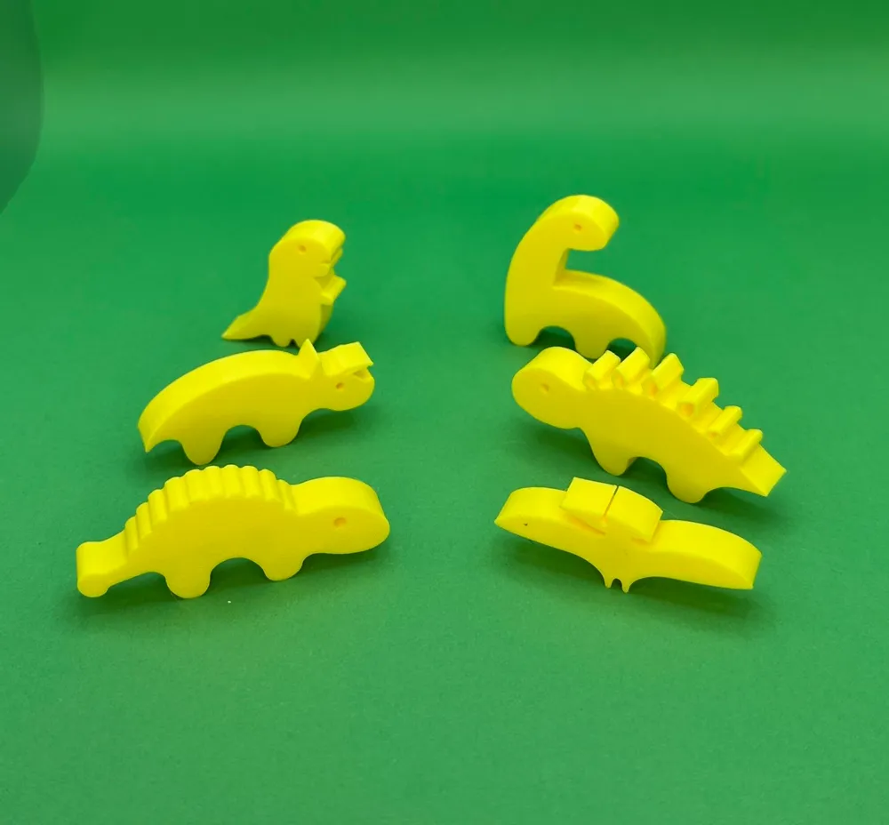 Stackable Dinosaurs by Waffles MakerWorld: Download Free 3D Models