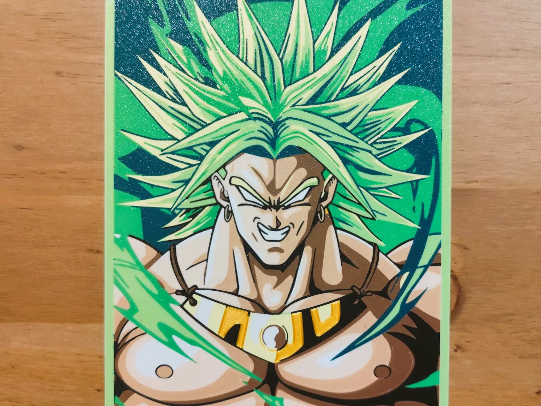 Broly DBZ - Free 3D Print Model - MakerWorld