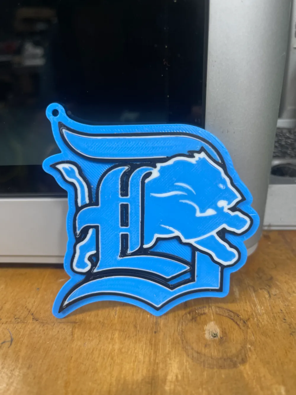 Detroit Lions Key Chain by Websters Creations - MakerWorld