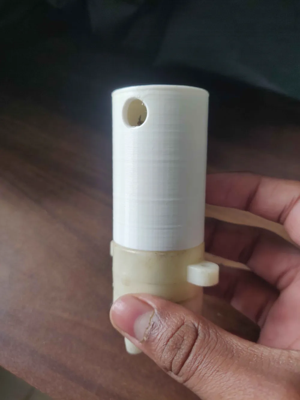 Wire casing for 12V DC Motor Water Pump. by A2Modeling - MakerWorld