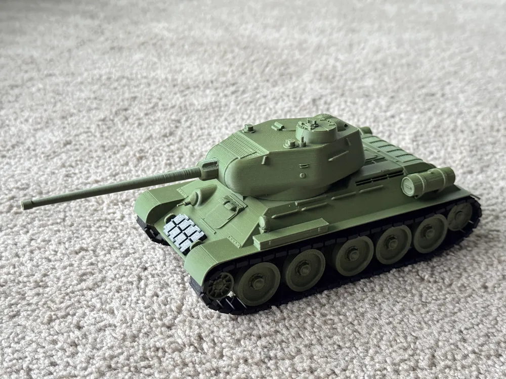 t34/85 medium tank T-34-85 1:35 scale Soviet Union - Free 3D Print ...