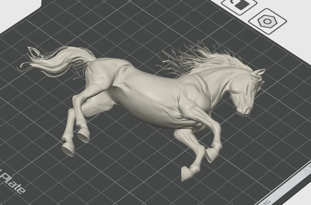 Majestic Stallion Horse - High Detail (12cm) - Free 3D Print Model ...