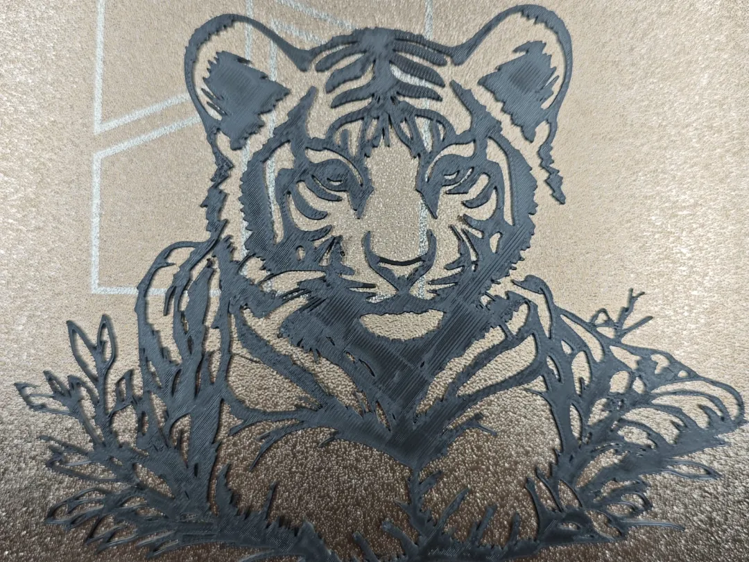 Tiger Cub Wall Art – 3D Wall Art - Free 3D Print Model - MakerWorld