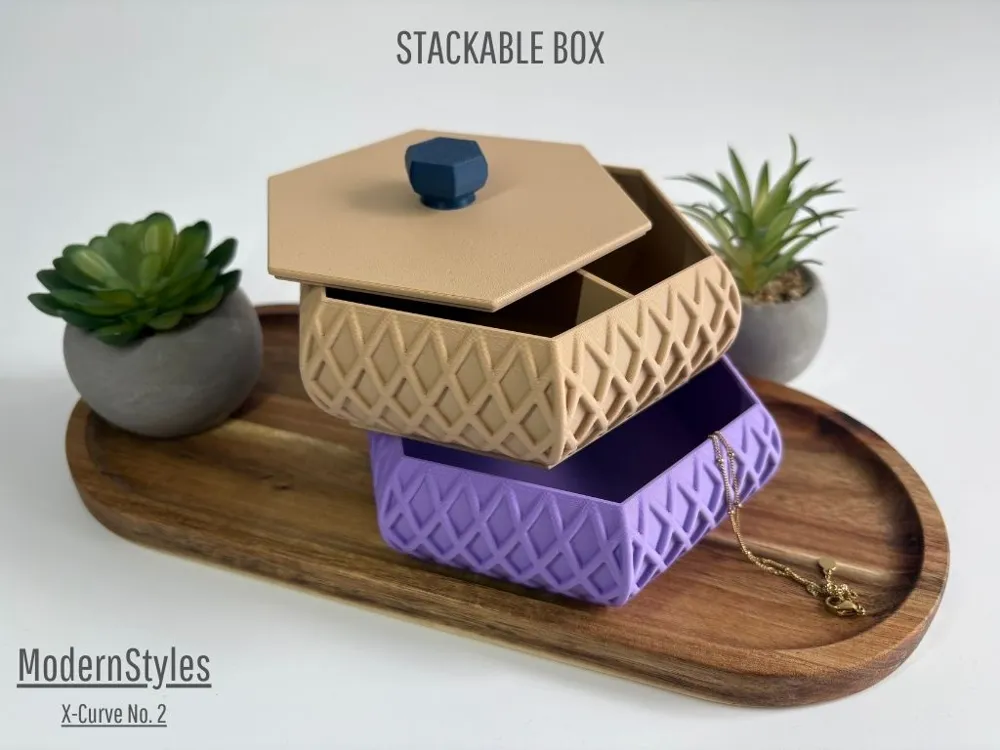 Stackable Box by Modern Styles - MakerWorld