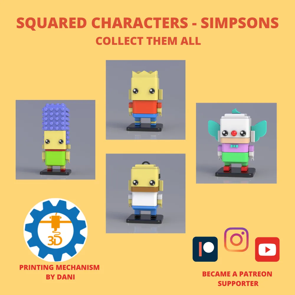 HOMER - THE SIMPSONS CHARACTER - Free 3D Print Model - MakerWorld