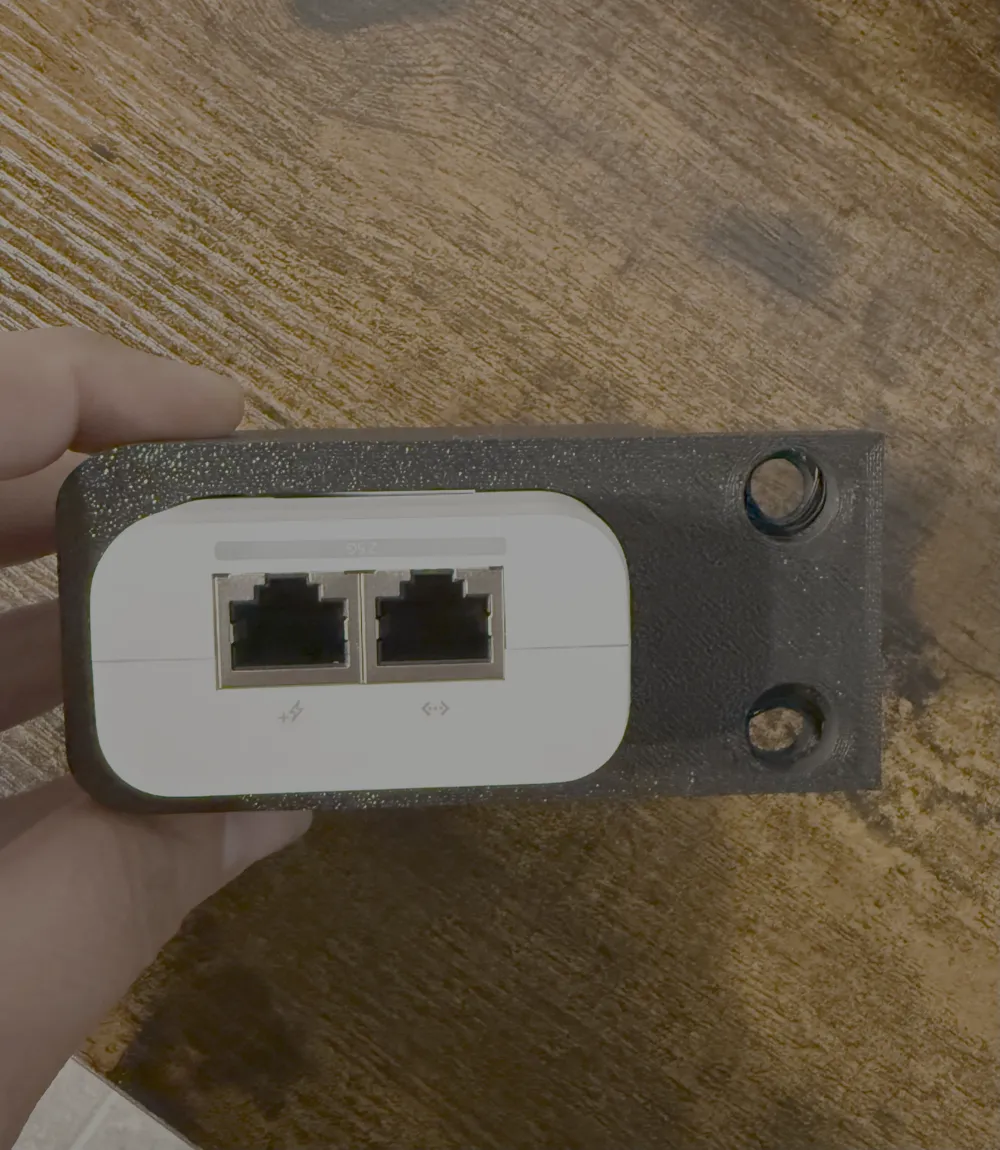 Rack Mount for UniFi / Ubiquiti PoE+ Adapter Remixed by Bennco99 ...