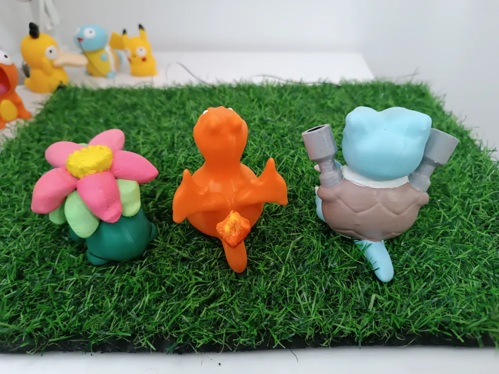 Silly Pokémon Charizard Blastoise Venosaur (4pcs) by Valeria Momo ...