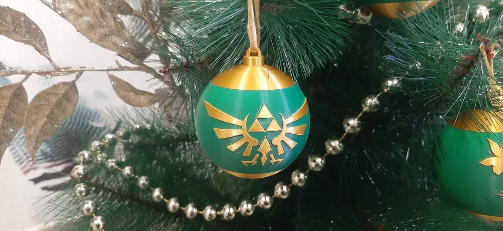 Zelda Christmas Ornaments. - Free 3D Print Model - MakerWorld