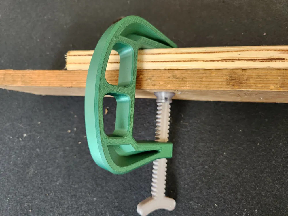 Strong Printable Clamp - Free 3D Print Model - MakerWorld