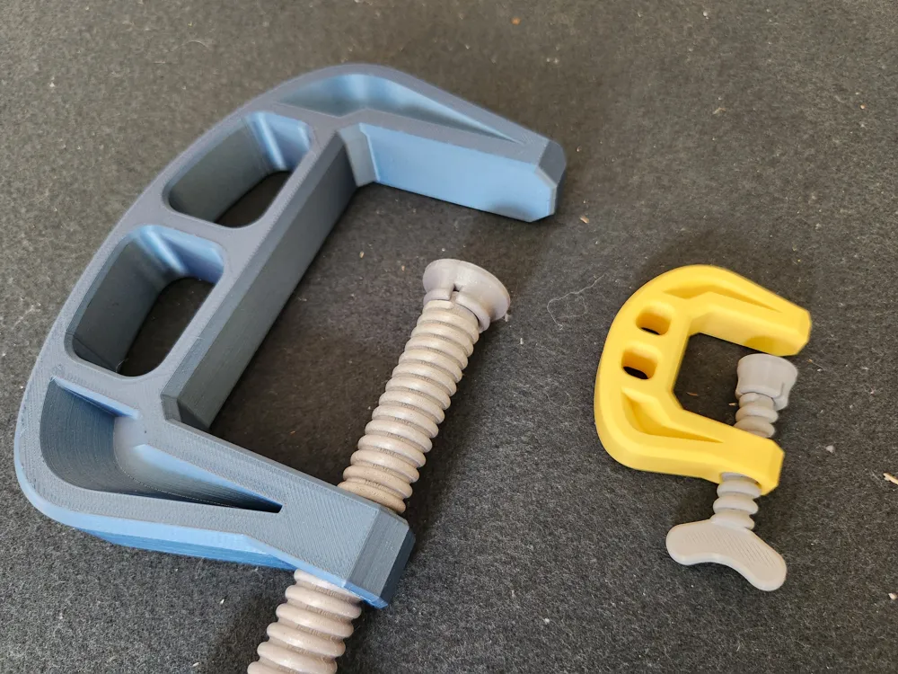 Strong Printable Clamp - Free 3D Print Model - MakerWorld