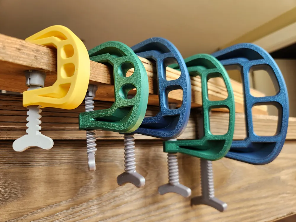 Strong Printable Clamp - Free 3D Print Model - MakerWorld