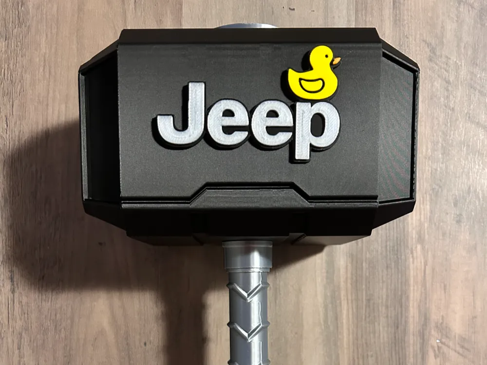 Jeep Duck LOGO for Thor's Hammer by K3DPrint MakerWorld: Download Free ...