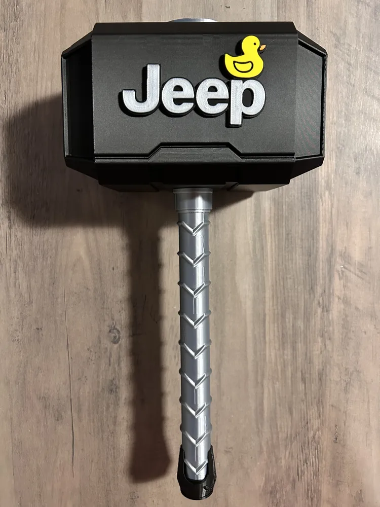 Jeep Duck LOGO for Thor's Hammer by K3DPrint MakerWorld: Download Free ...