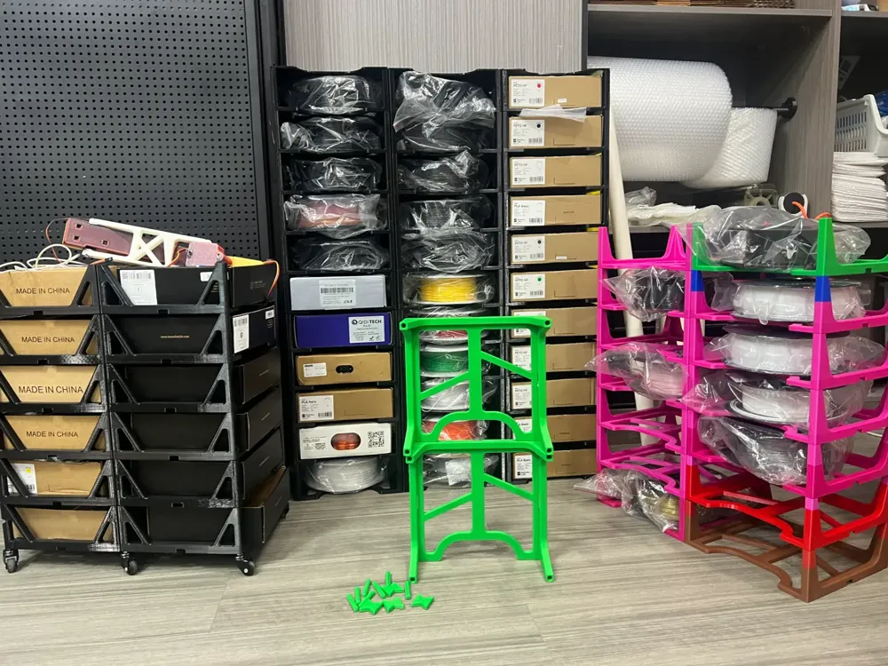 Multi-functional storage box, spool paper box recycled~~Saving material ...