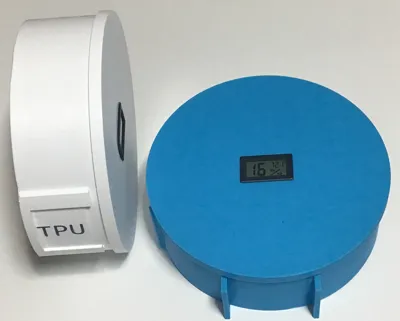 Stackable sealing reel storage 203mm x 65mm reels - Free 3D Print Model ...