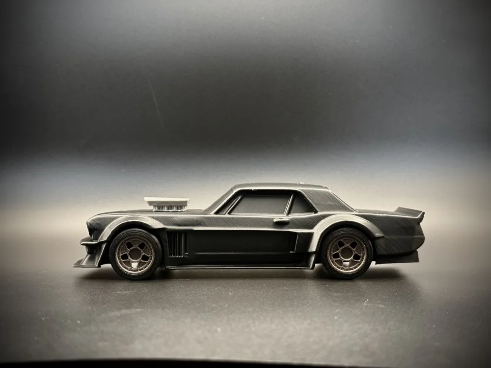 Hoonicorn Twin Turbo Mustang #43 Block- Escala 1/24 - Modelo de ...