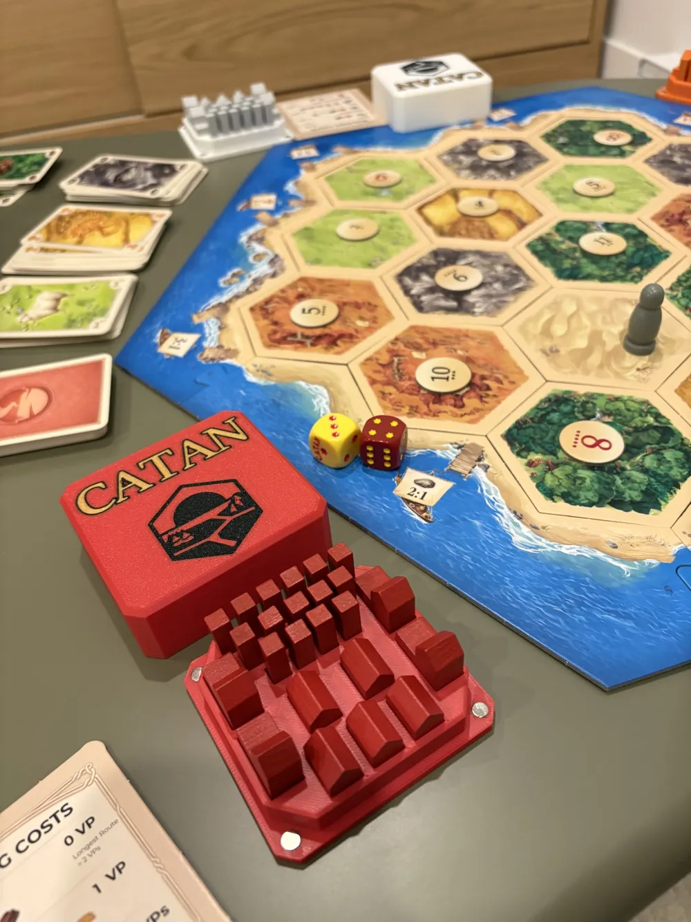 Catan Storage Box For Game Pieces - Free 3D Print Model - MakerWorld