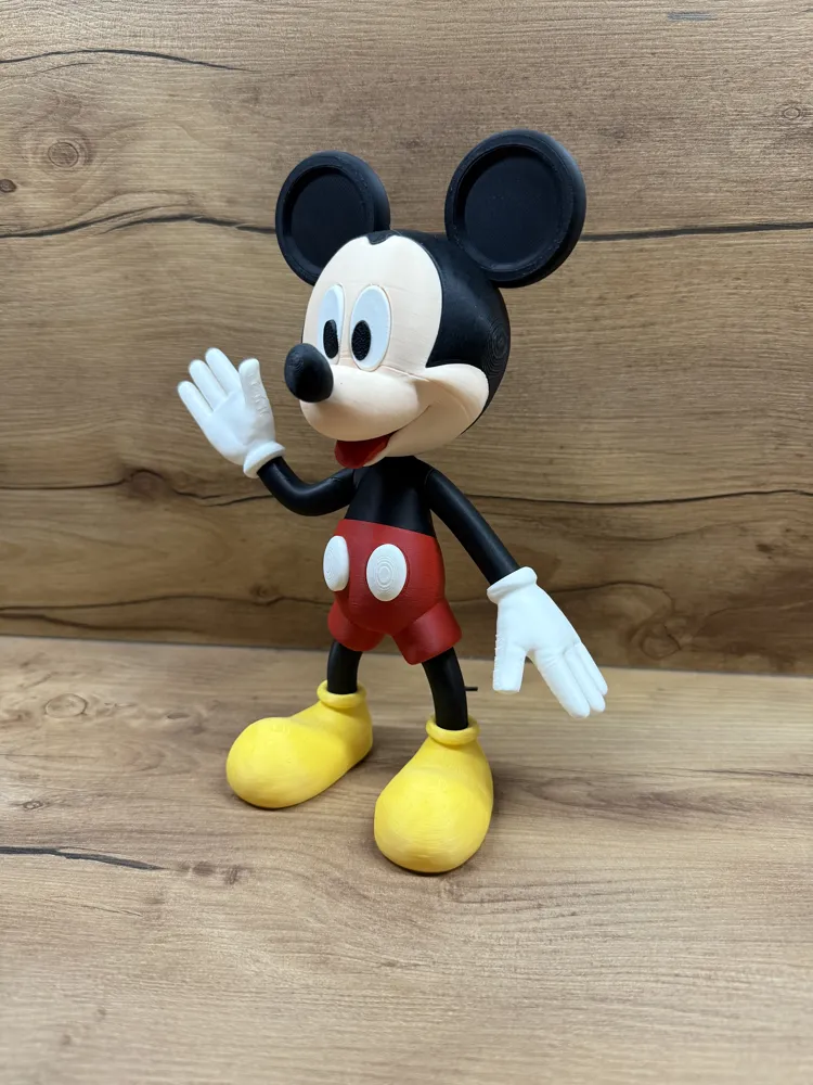 Mickey Mouse multiparte por mika MakerWorld: Descarga Modelos 3D Gratuitos