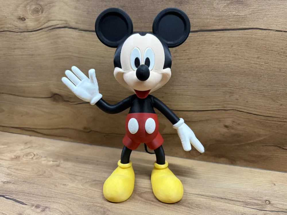 Mickey Mouse multipart by mika MakerWorld: Download Free 3D Models