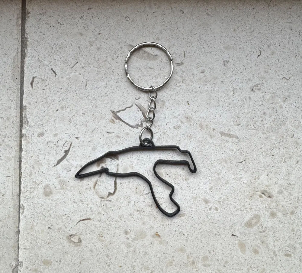 All 2026 Formula 1 Track Keychains - Free 3D Print Model - MakerWorld