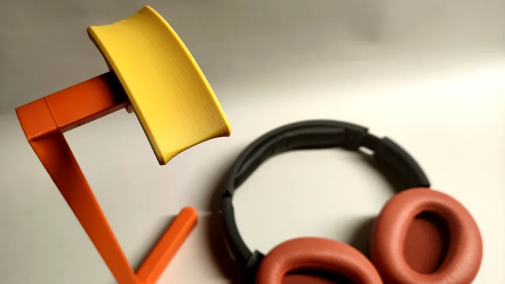 Simple Headphone Stand by SSSR_SH - MakerWorld
