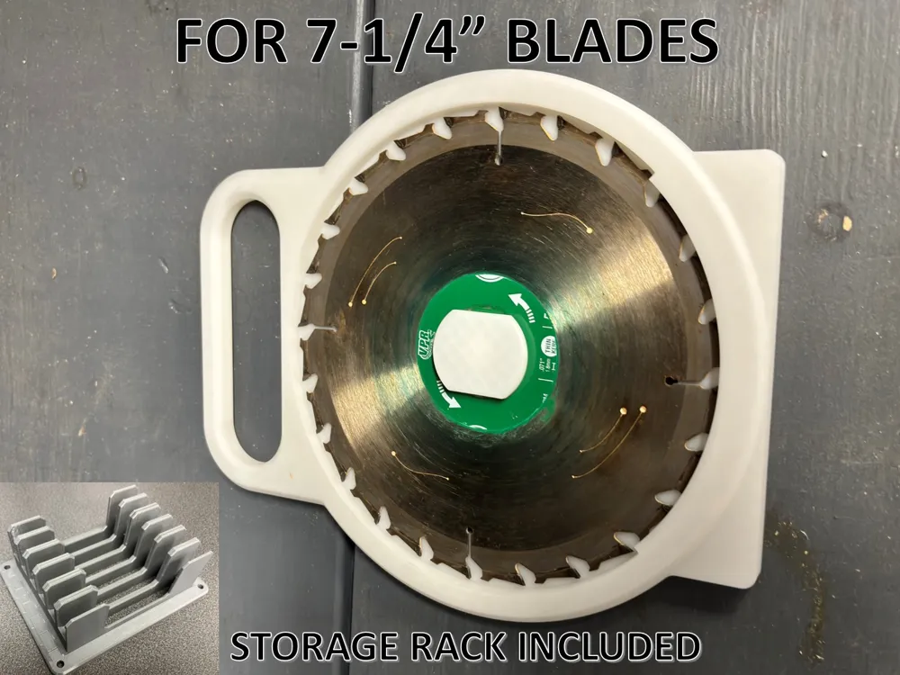 7 1/4" Saw Blade Holder w/ Modular Rack by Engineered Reality ...