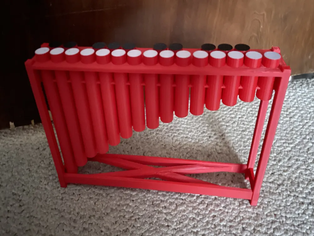 Slapaphone Finger Piano 2 Octaves by Samm MakerWorld: Download Free 3D ...