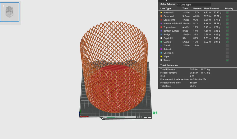 lixeira - Modelo gratuito para impressão 3D - MakerWorld