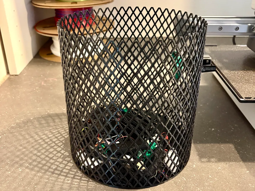 lixeira - Modelo gratuito para impressão 3D - MakerWorld