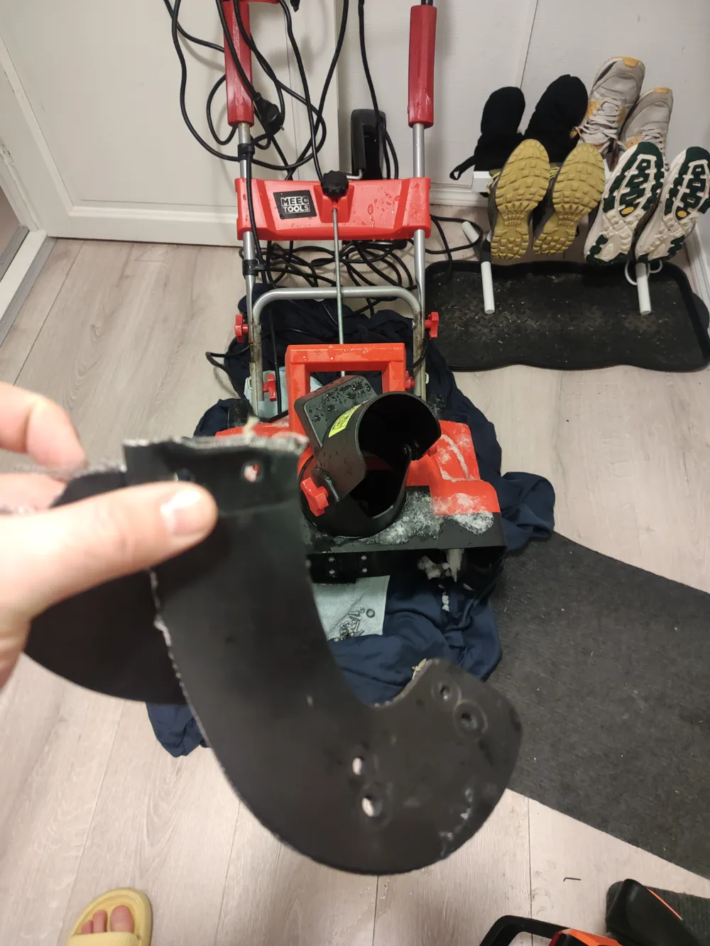 Snowblower Auger Paddle - Free 3D Print Model - MakerWorld