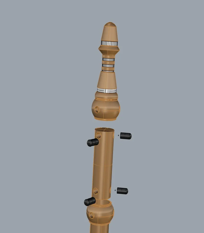 Fallout Prop - The Invader - Free 3D Print Model - MakerWorld