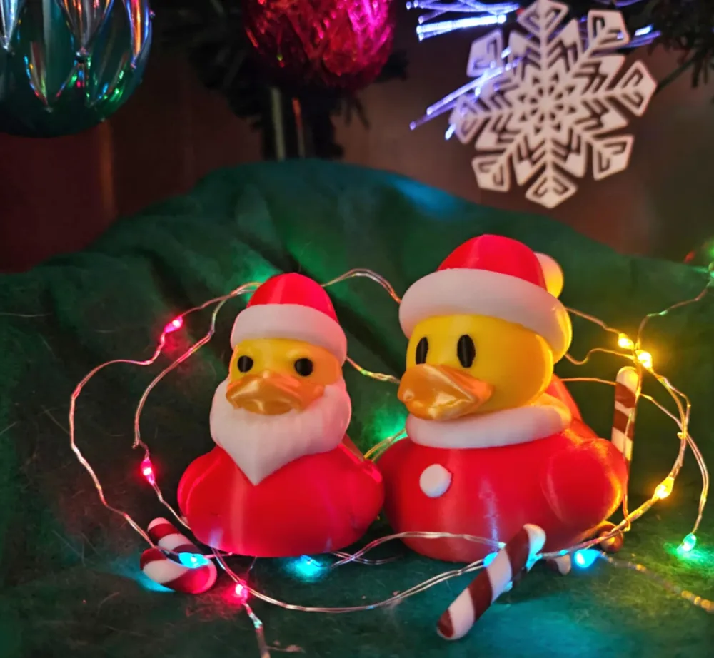 christmas duck - Free 3D Print Model - MakerWorld
