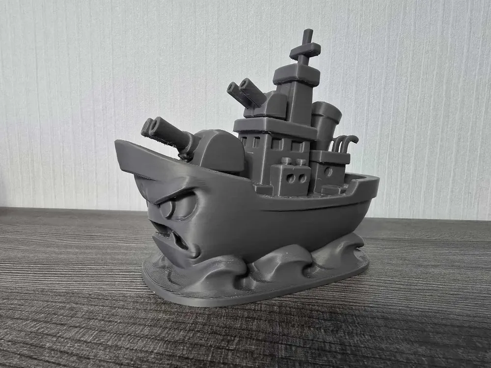Cartoon Battleship Fleet - Free 3D Print Model - MakerWorld