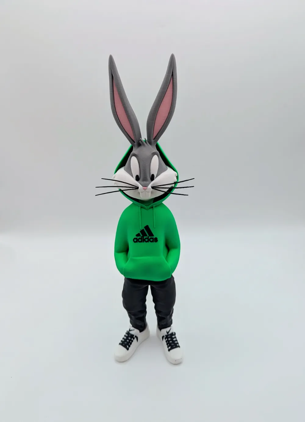 Urban Bugs Bunny Adidas Hoodie - (Logo Only) by ToysByThomas MakerWorld ...