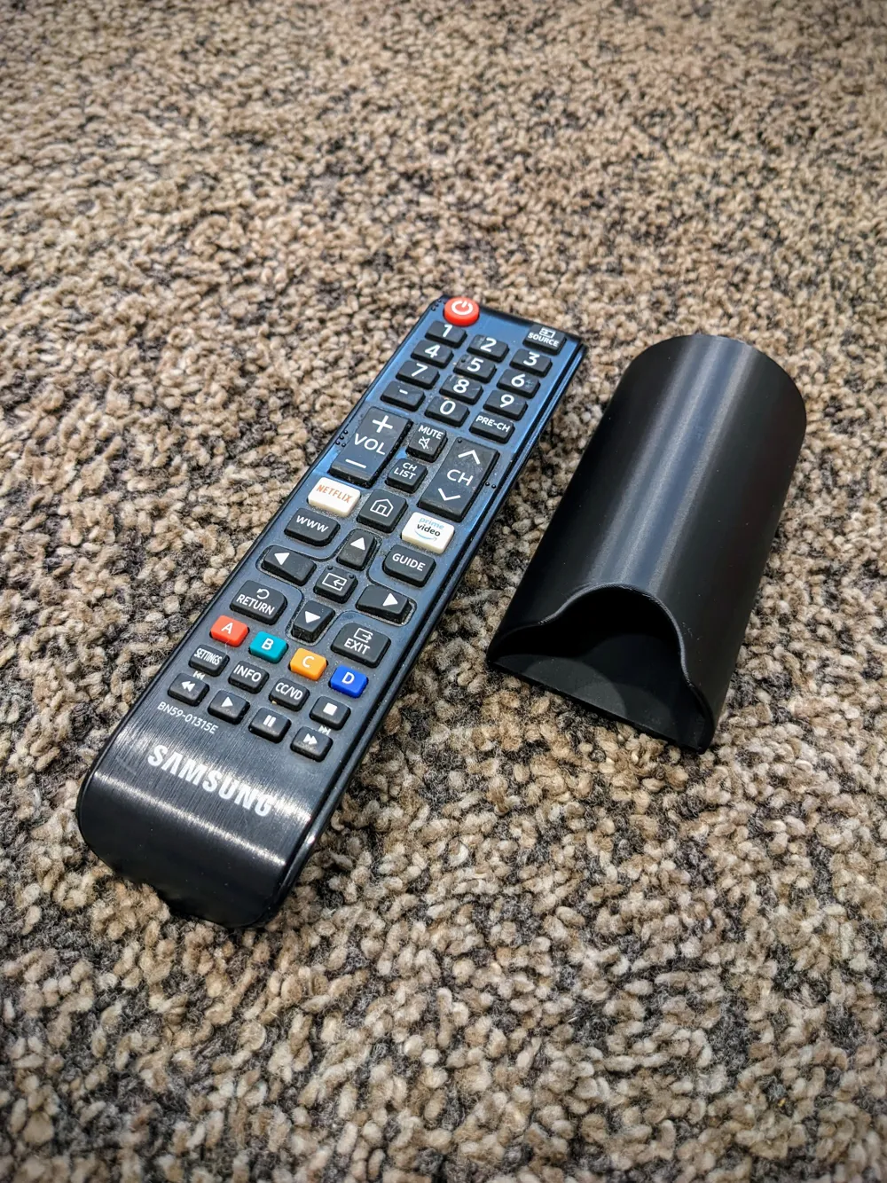 Samsung TV Remote Cradle - Free 3D Print Model - MakerWorld