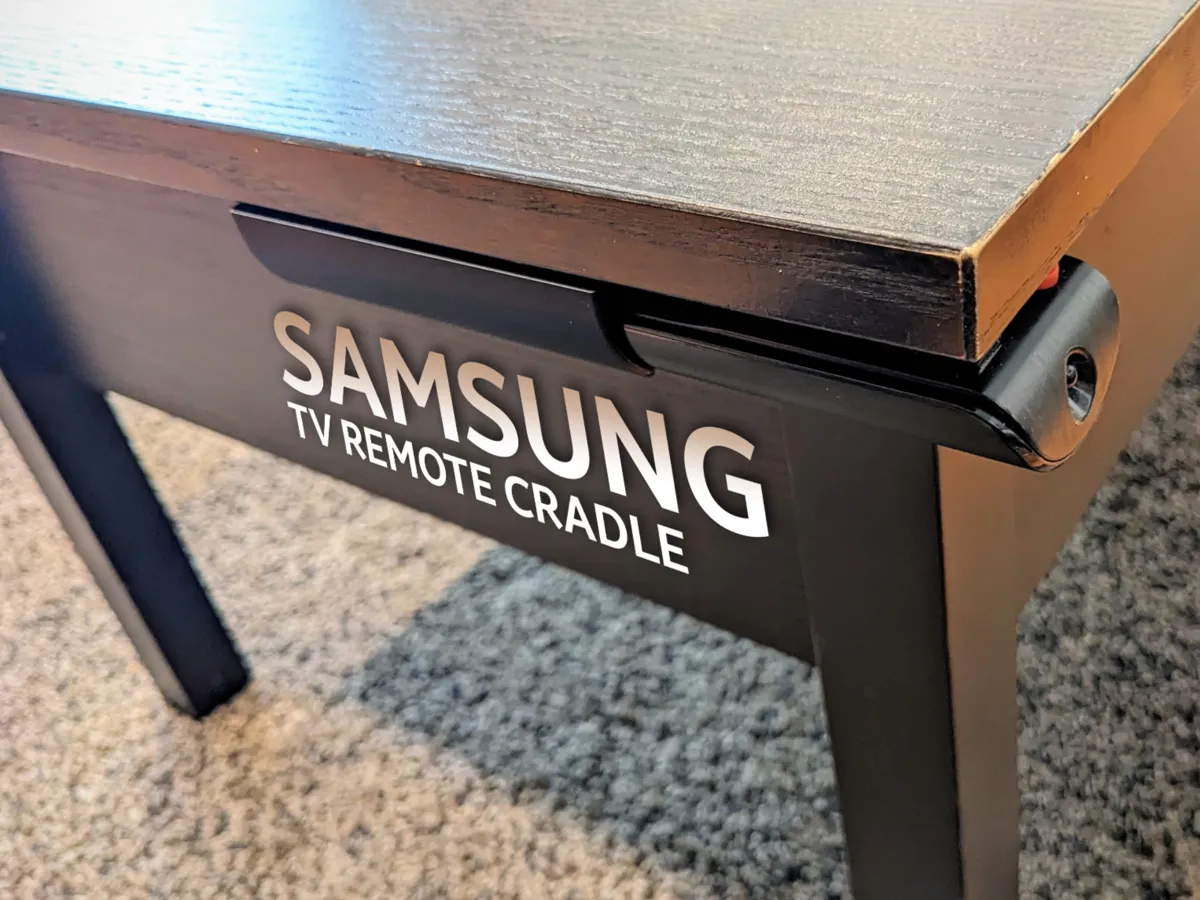 Samsung TV Remote Cradle - Free 3D Print Model - MakerWorld