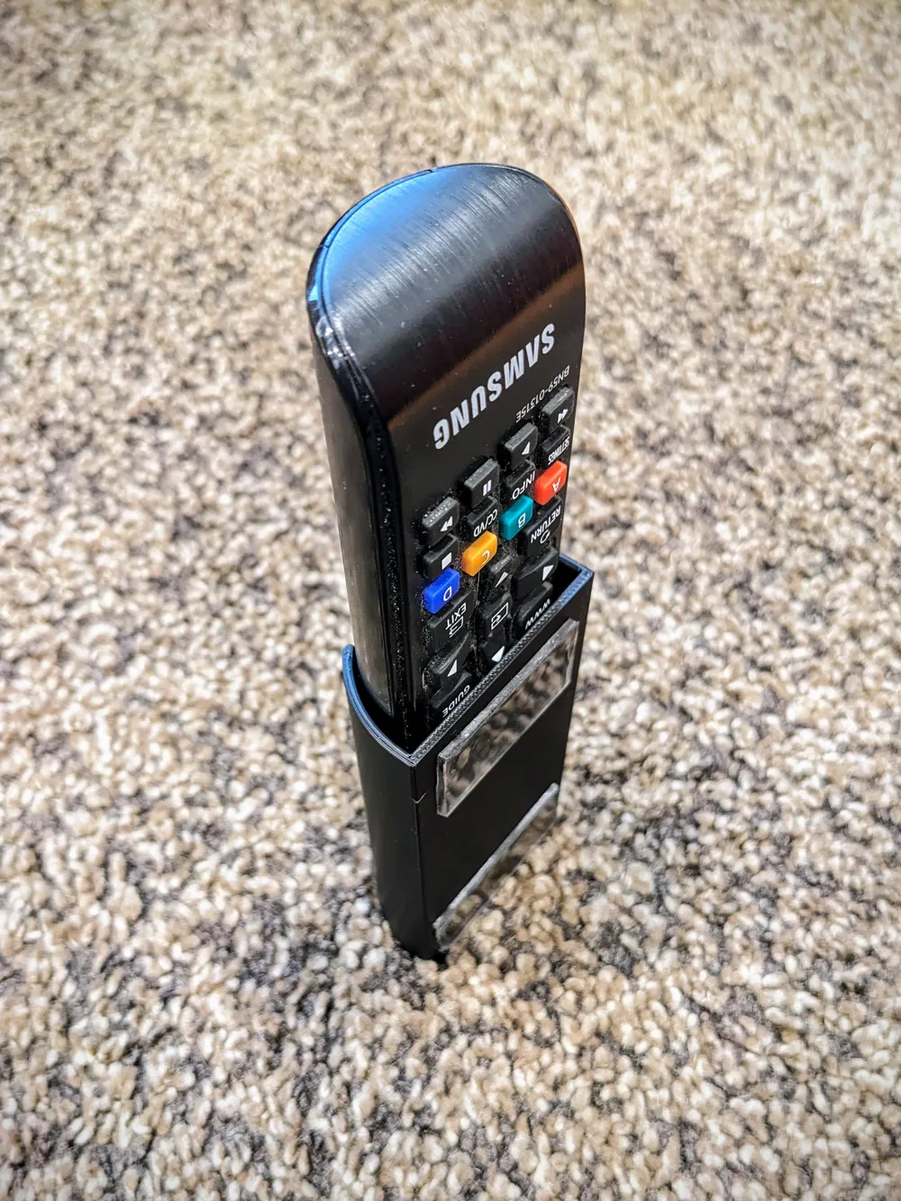 Samsung TV Remote Cradle - Free 3D Print Model - MakerWorld