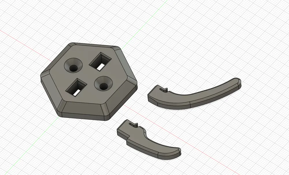 Hex Hanger by theStraenger - MakerWorld