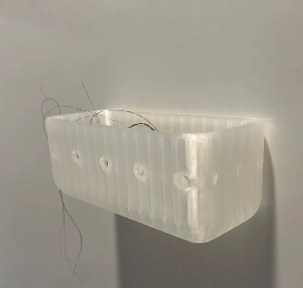 Shower Hair Trash / Hair Catcher Container - Free 3D Print Model ...