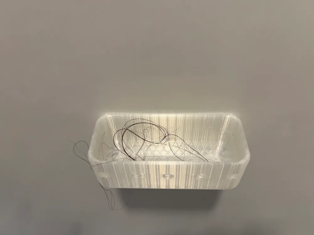 Shower Hair Trash / Hair Catcher Container - Free 3D Print Model ...
